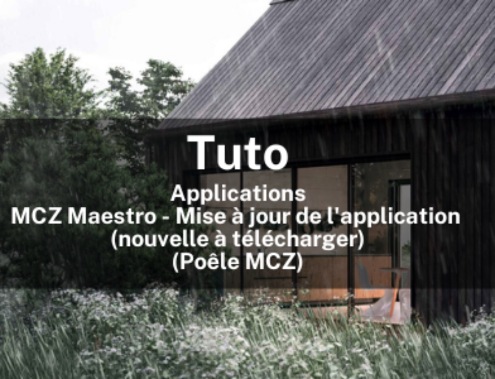 Connexion sonde wifi pour poêle mcz maestro